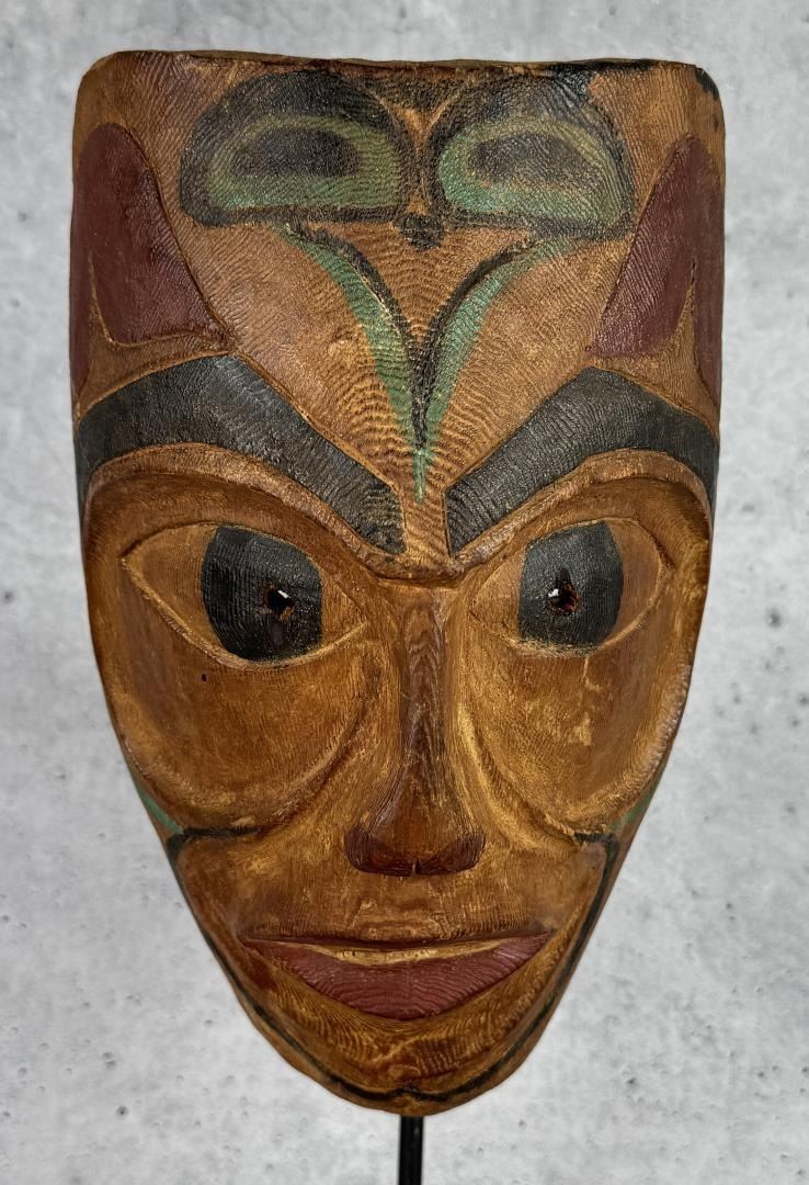 Bella Coola Haida Northwest Coast Indian Wood Mask
