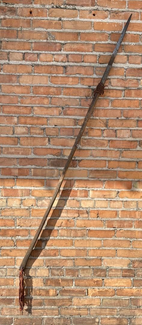 Native American Indian Buffalo Lance Spear