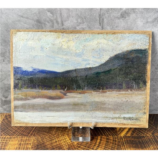 Philip Russell Goodwin Montana Oil Painting