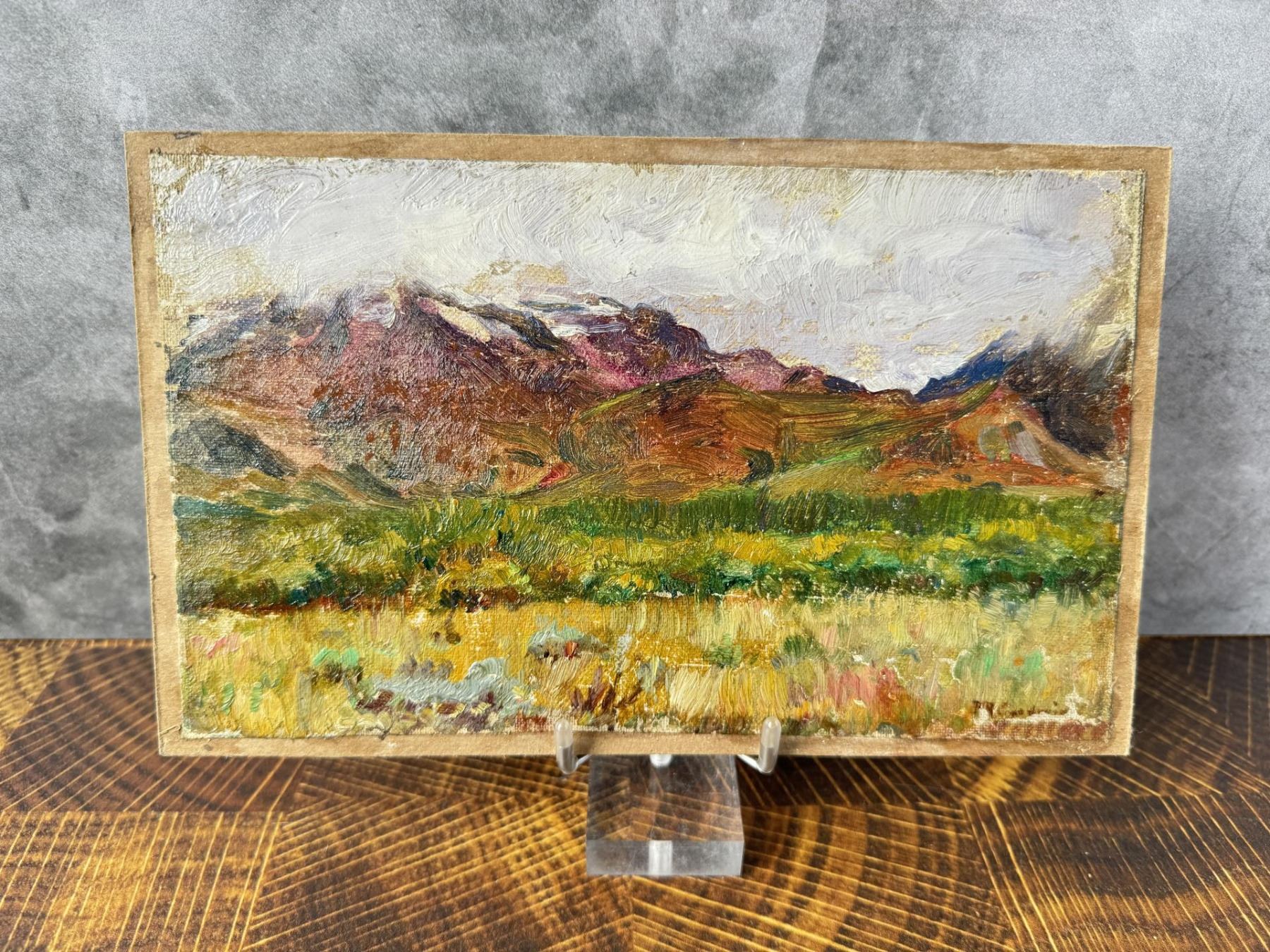 Philip Russell Goodwin Montana Oil Painting