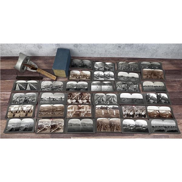 Keystone Stereoview Set and Viewer