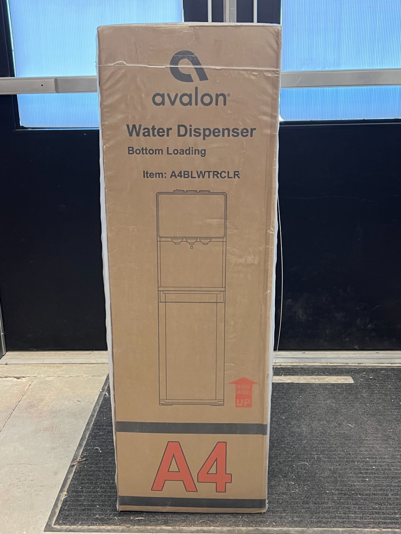 New Avalon Bottom Loading Water Dispenser - A4 Black