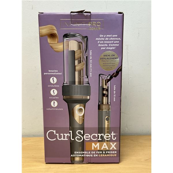 New Conair Infiniti Pro Curl Secret Max Ceramic Auto Curler Set - see ...