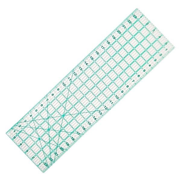 Quilting Ruler 6â€ X 24â€ Sewing Acrylic Ruler Anti-Slip Metric Ruler ...