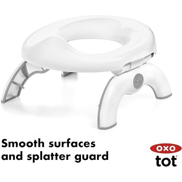 Oxo Tot 2-In-1 Go Potty For Travel - Gray