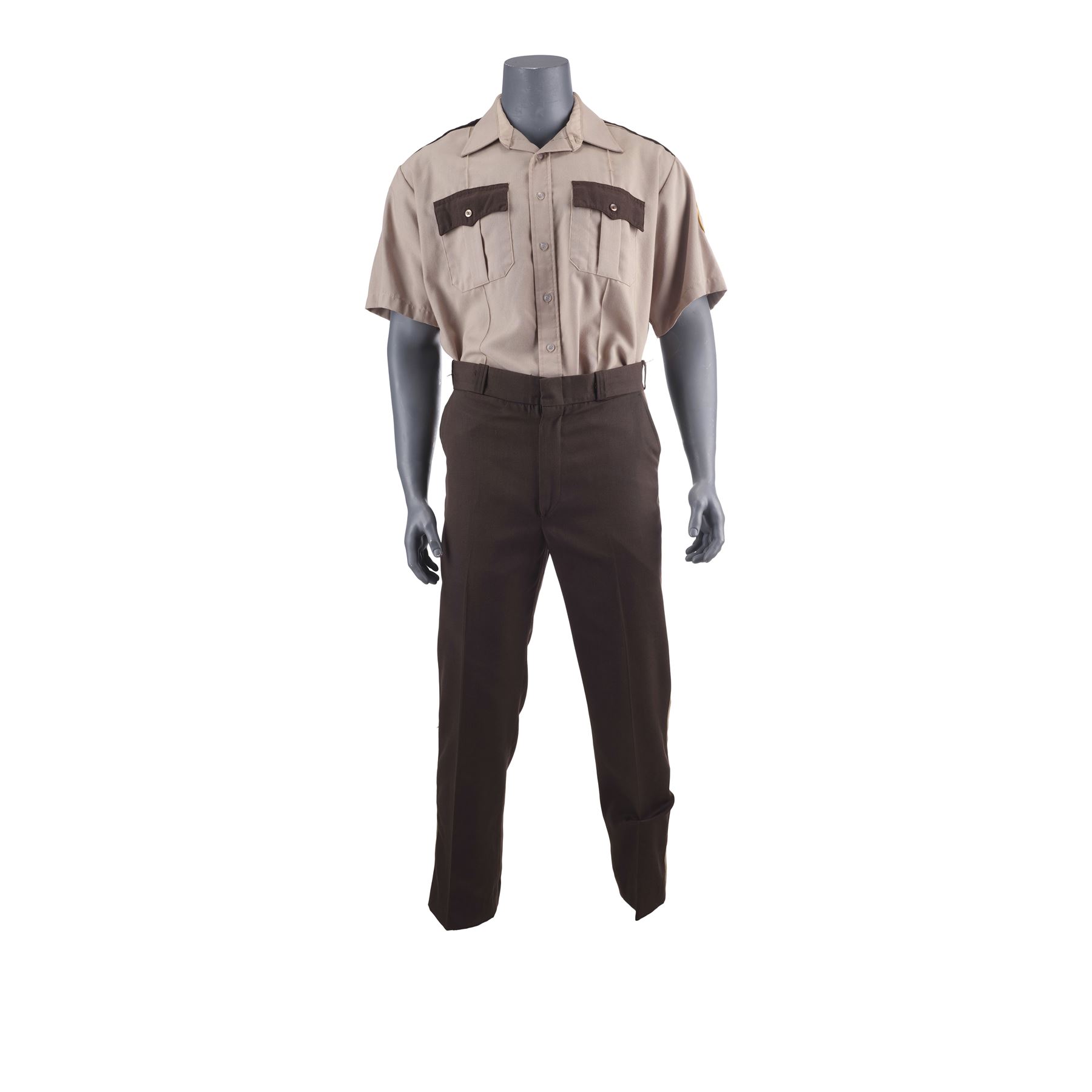 721. Freddy Heflin's (Sylvester Stallone) Uniform Shirt and Pants ...