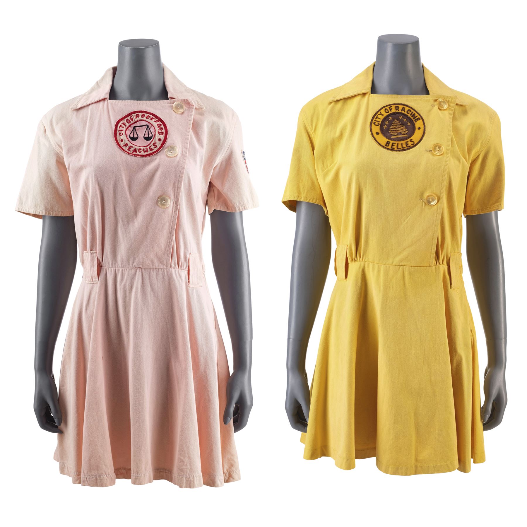 1082. Ellen Sue's (Freddie Simpson) Rockford Peaches Uniform Costume ...