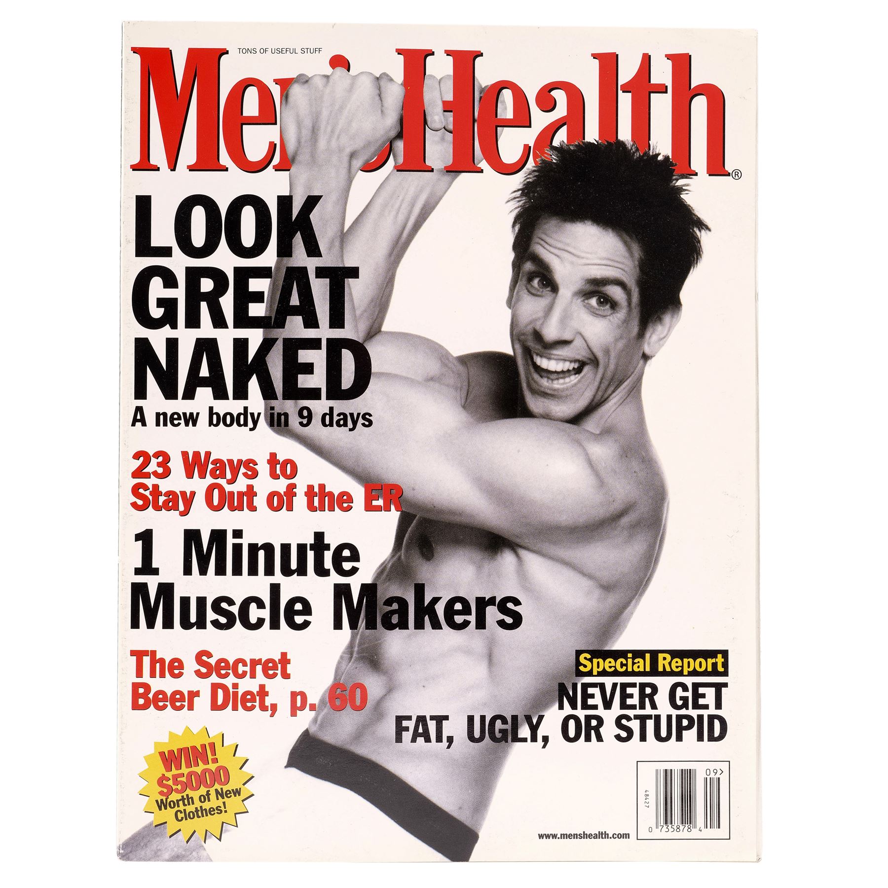 1927A. Derek Zoolander (Ben Stiller) Men's Health Magazine ...