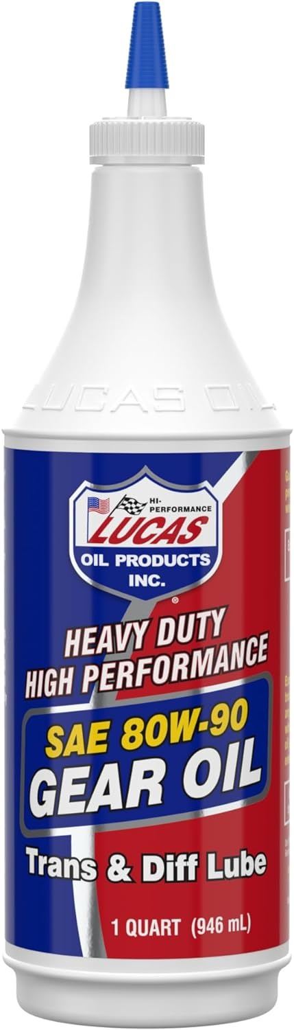 NEW LUCAS HEAVY DUTY SAE 80W-90 GEAR OIL 1 QUART