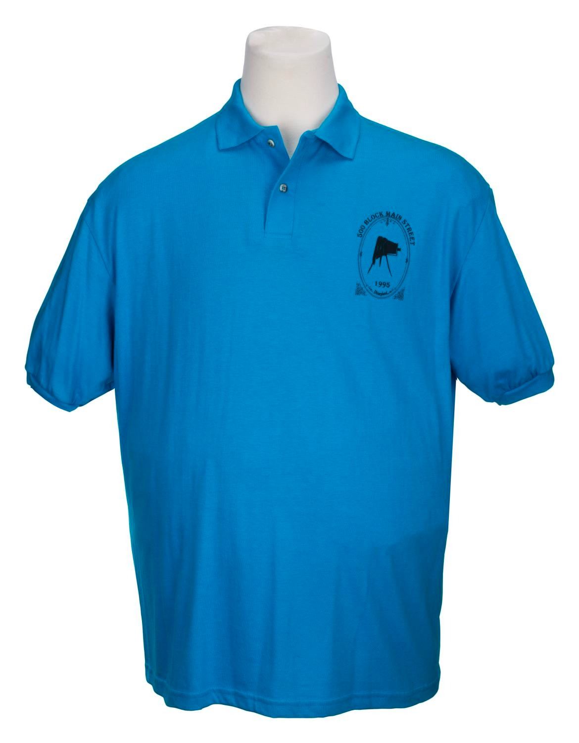 A 500 Block Main Street Disneyland Polo Shirt. - Van Eaton Galleries