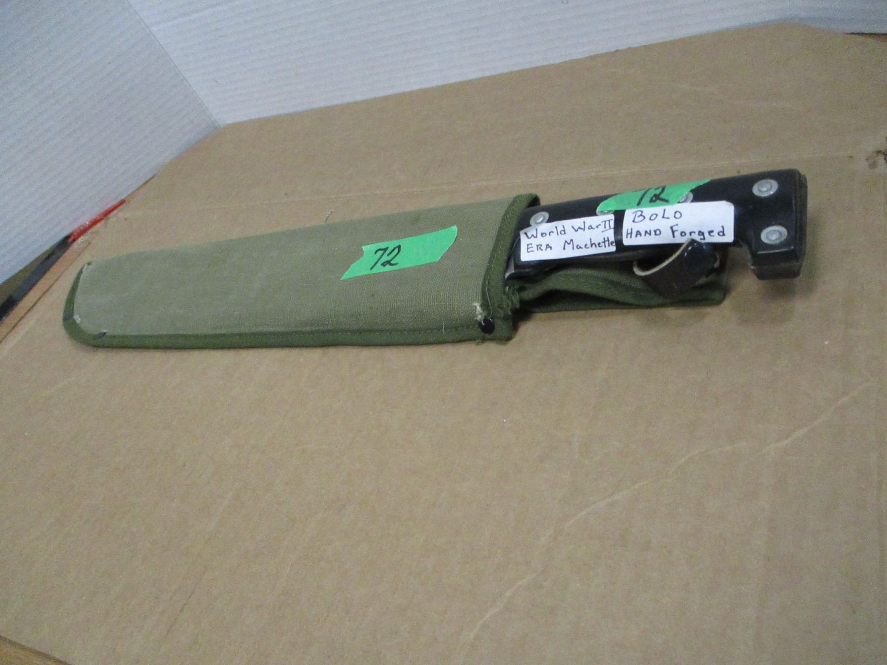 COLLECTABLE: WORLD WAR II ERA MACHETTE