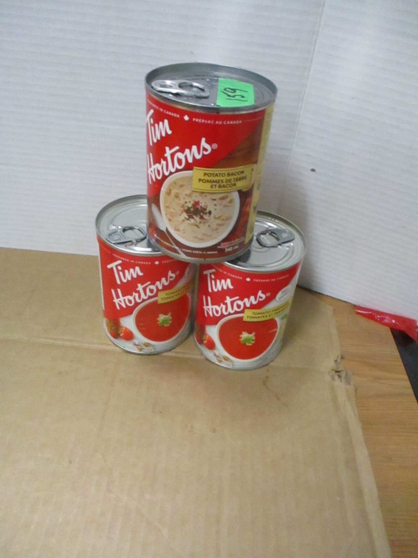 STORE CLOSE-OUT (AS IS): TIM HORTONS SOUP - 3 CANS