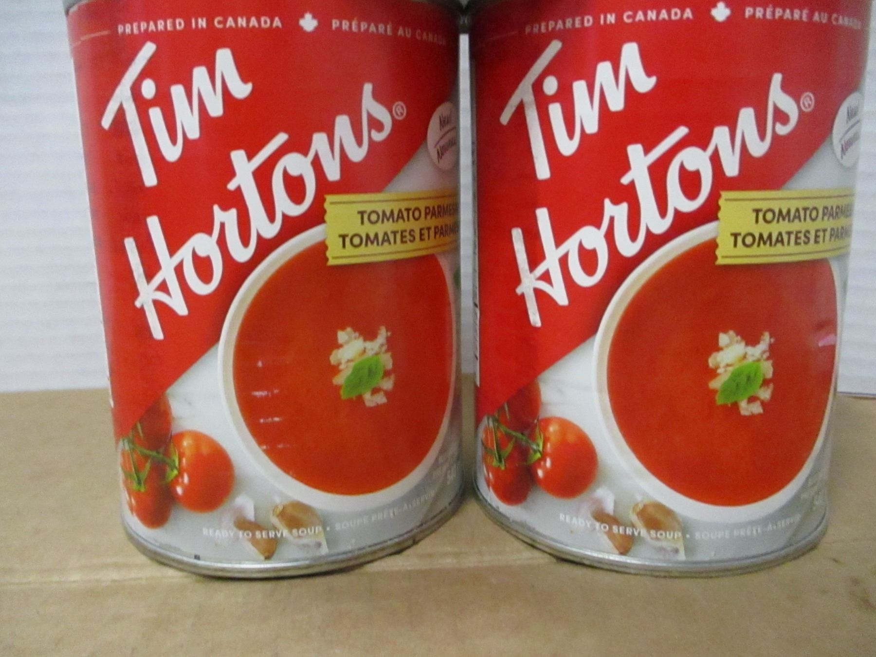 STORE CLOSE-OUT (AS IS): TIM HORTONS SOUP - 3 CANS