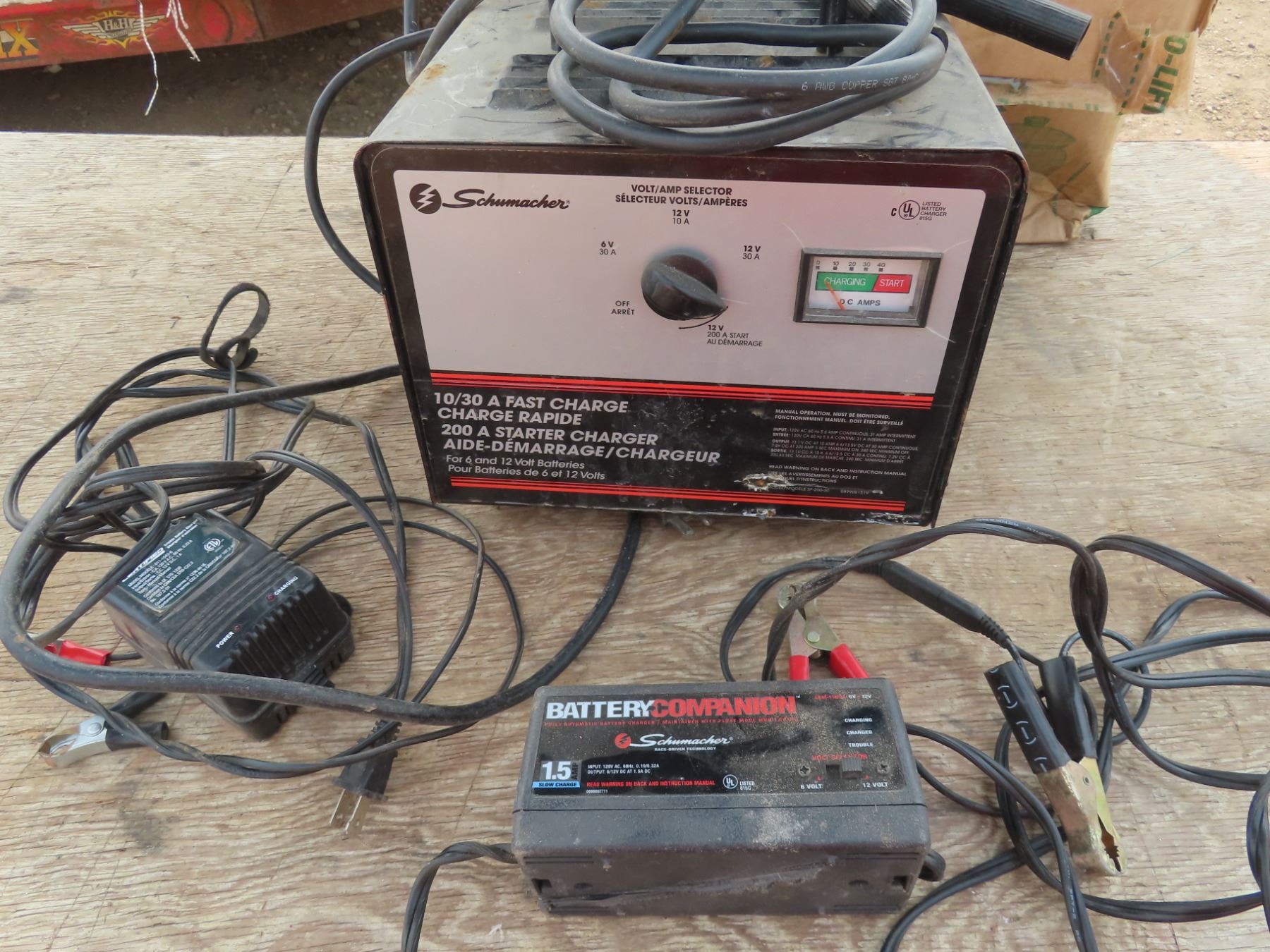 battery charger and battery companion