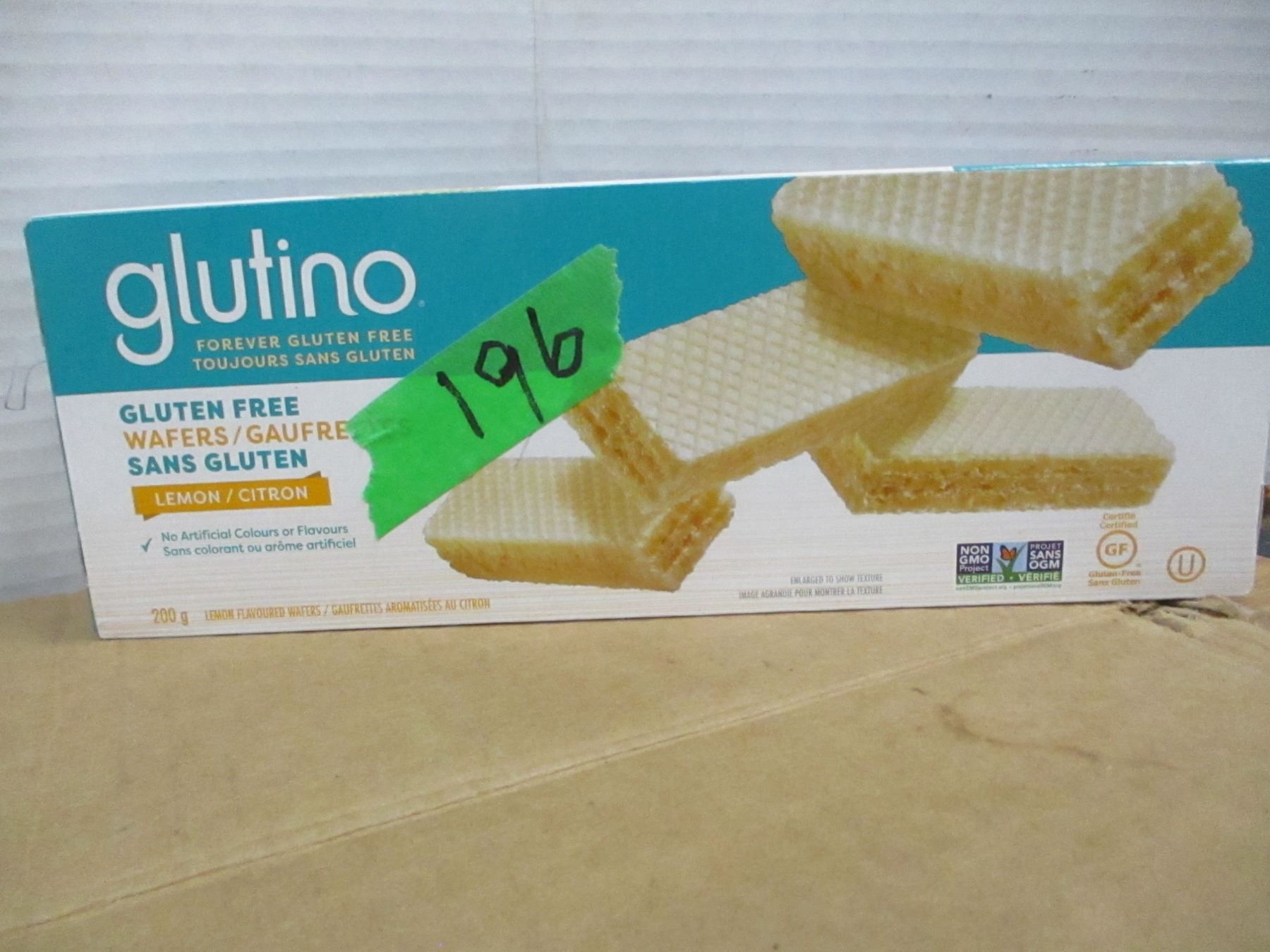 SHELF PULLS (AS IS): GLUTINO WAFER COOKIES (200G) - PACKAGE