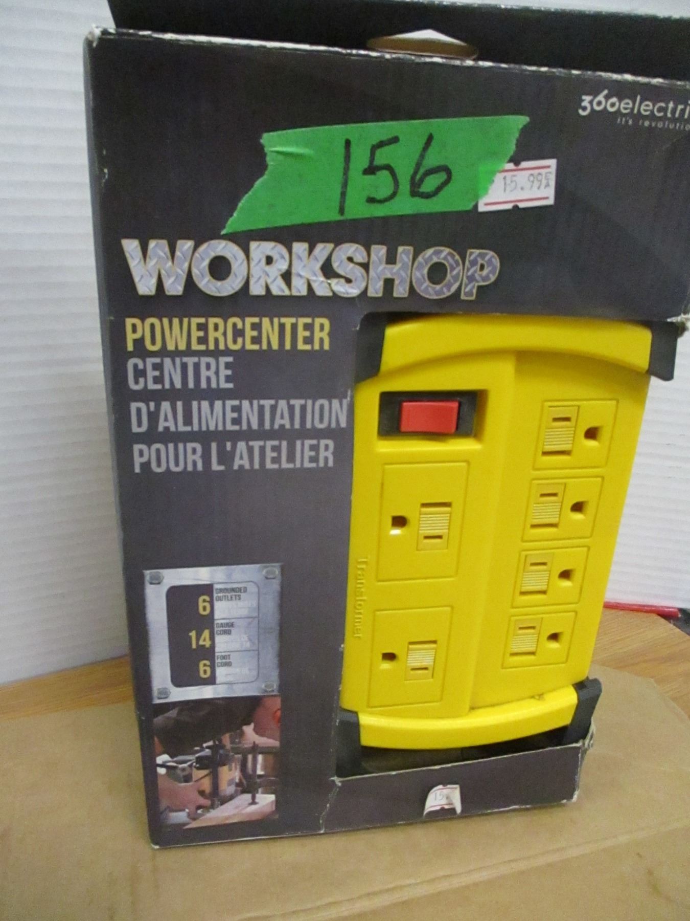 STORE CLOSE-OUT (AS IS): WORKSHOP POWER CENTER