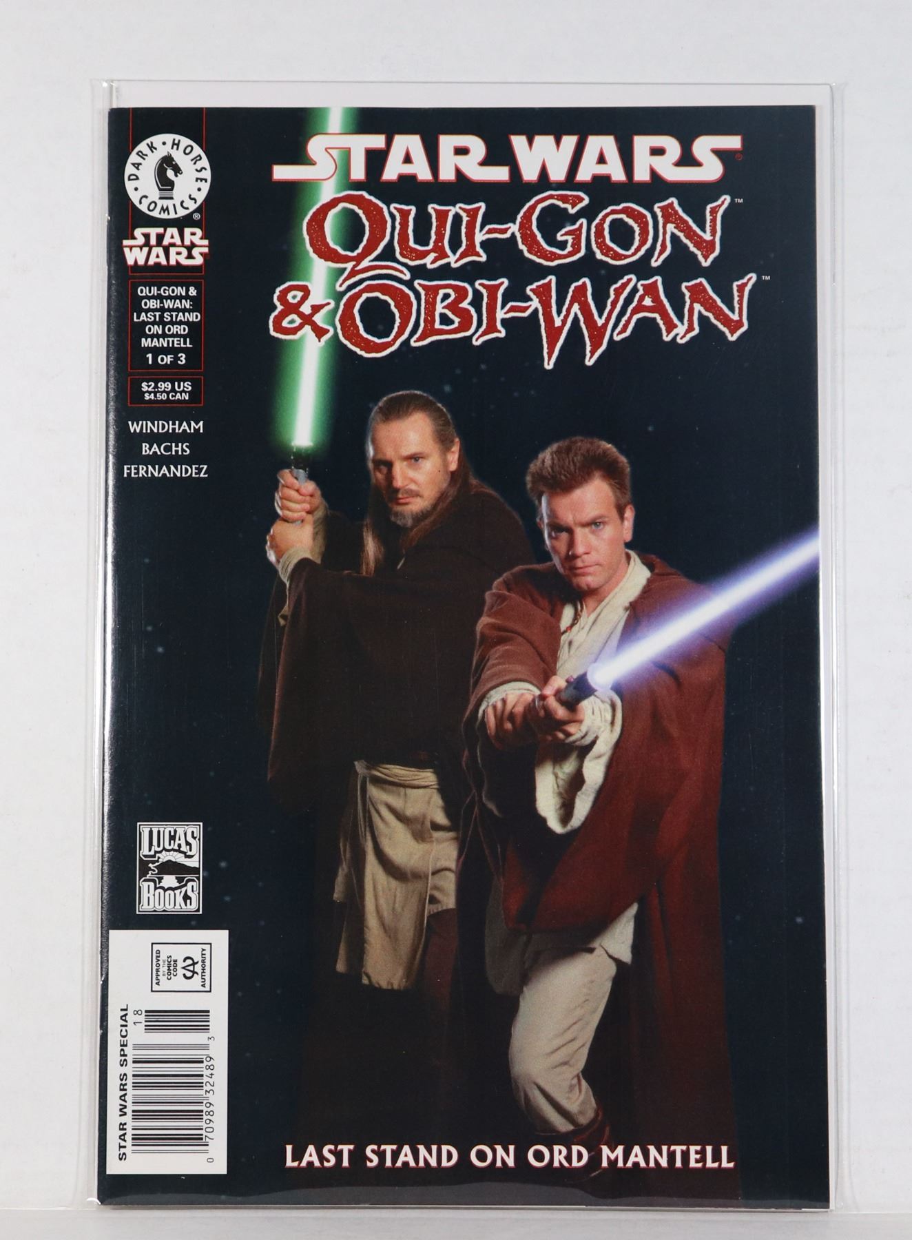 #653 DARK HORSE STAR WARS QUI-GON & OBI-WAN #1