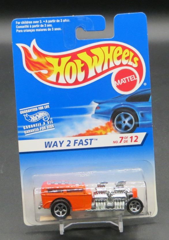 1996 Mattel Hot Wheels Way 2 Fast