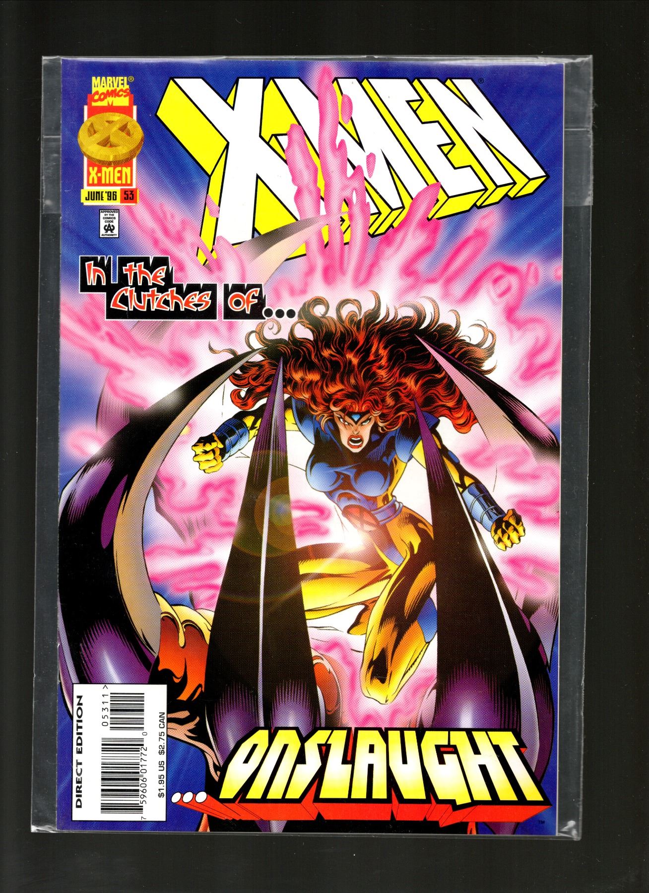 Marvel X-Men Onslaught #53 (KEY ISSUE 1st Onslaught appearance)