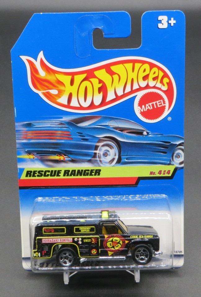 1997 Mattel Hot Wheels Rescue Ranger Emergency Vehicle