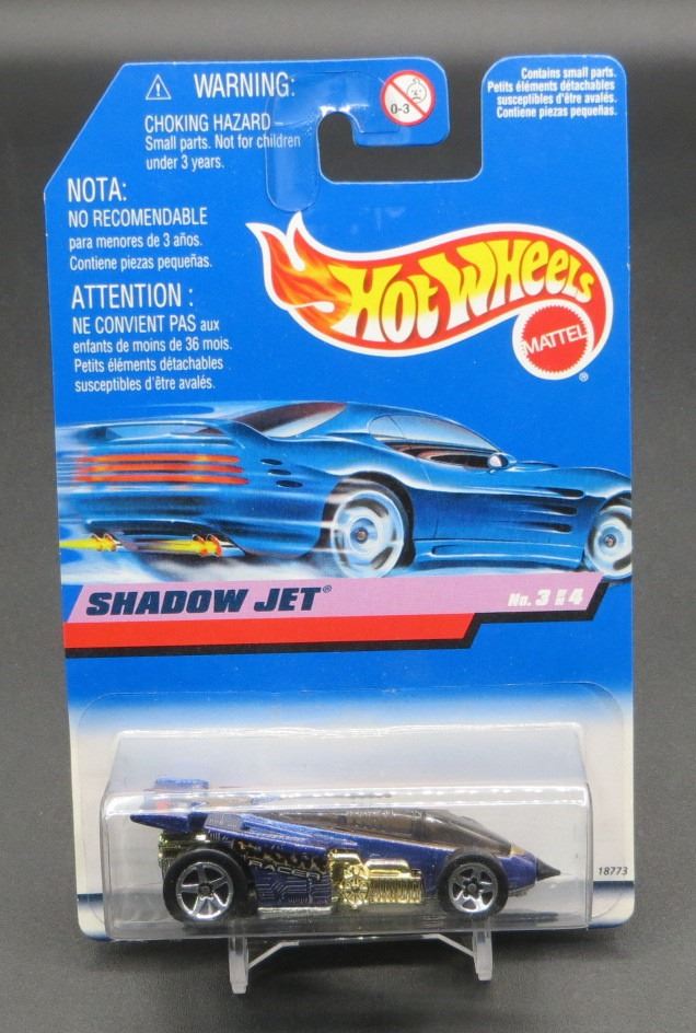 1997 Mattel Hot Wheels Shadow Jet