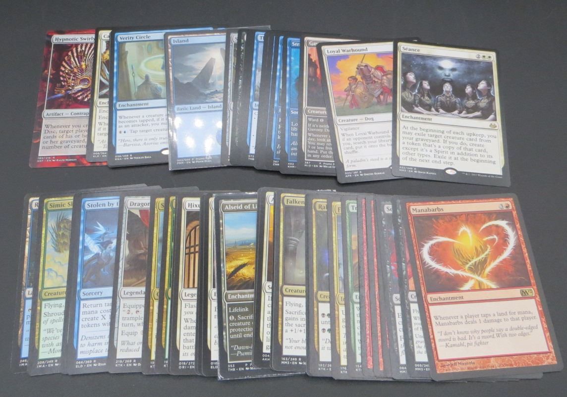 45+ MTG Rare Cards Various Sets & Colors