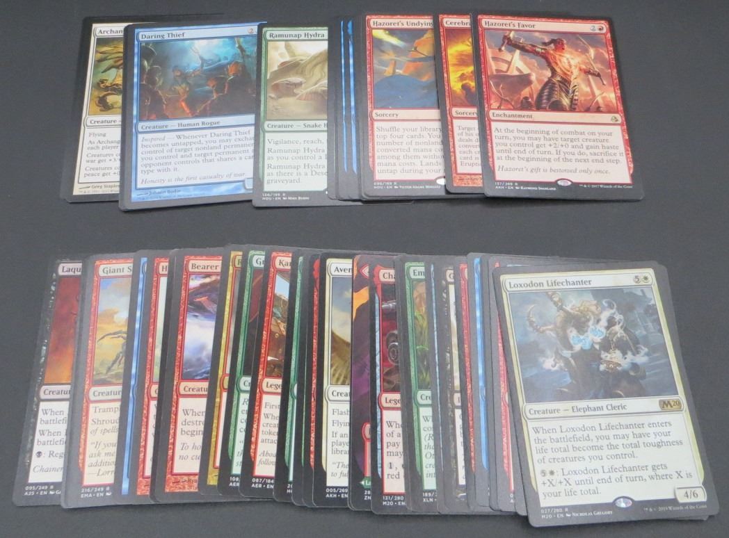 45+ MTG Rare Cards Various Sets & Colors