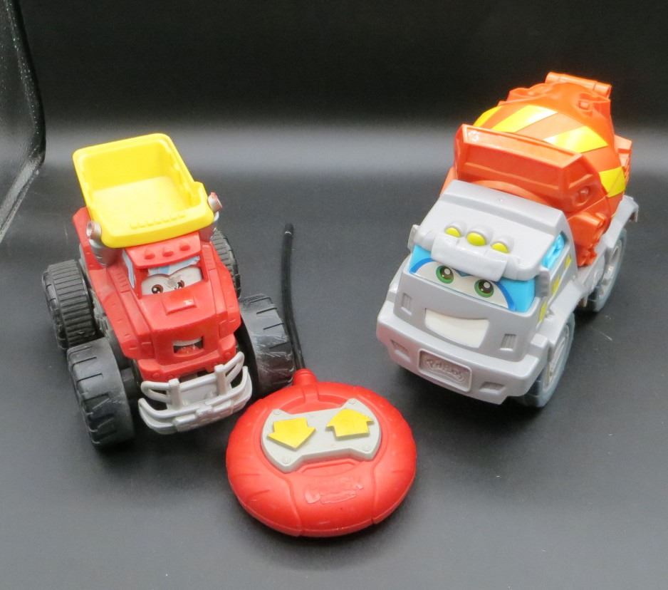 Remote Controlled Tonka Chuck Truck & Play-Doh Cement Truck