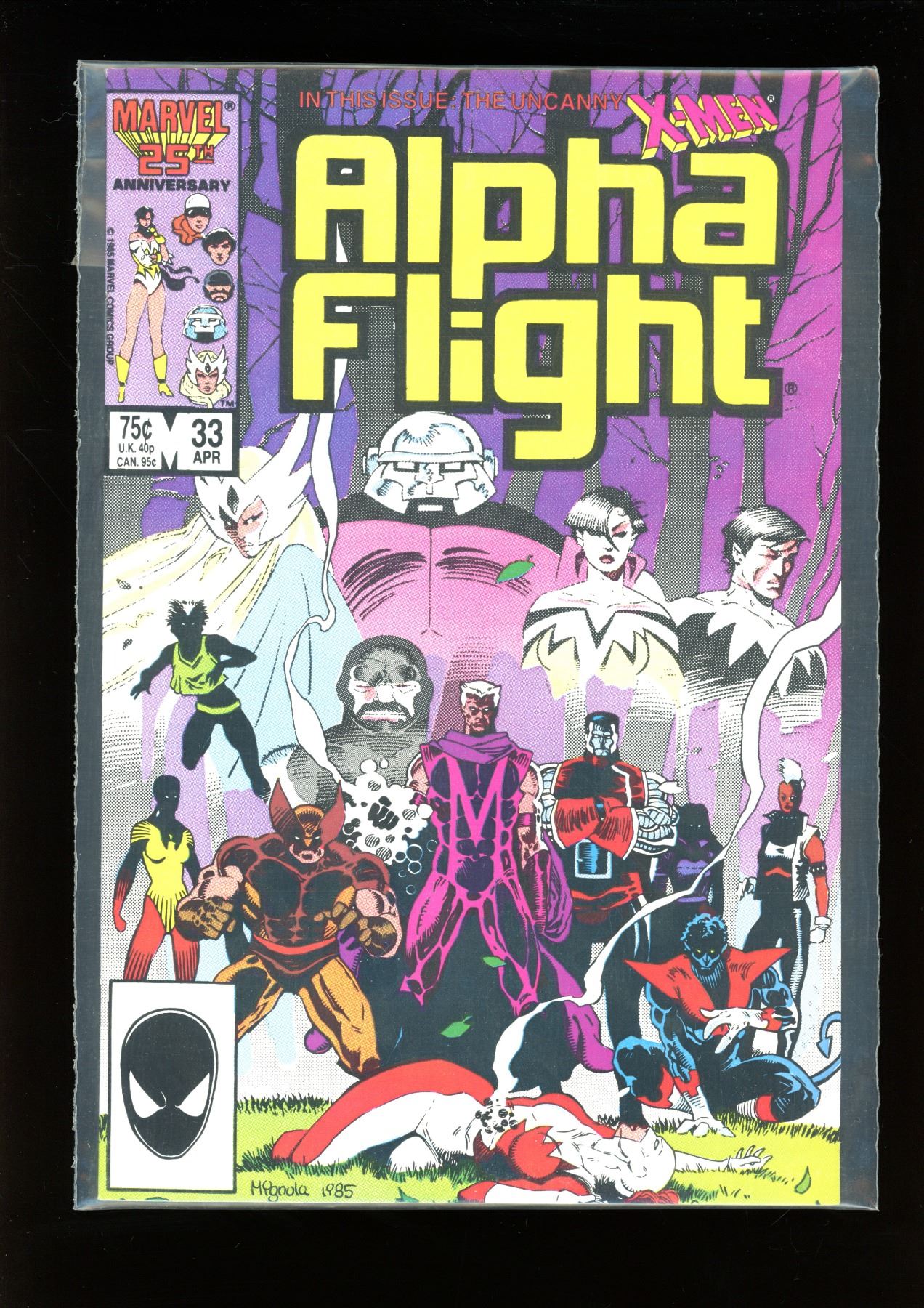 Marvel Alpha Flight #33 Key Issue Lady Deathstrike