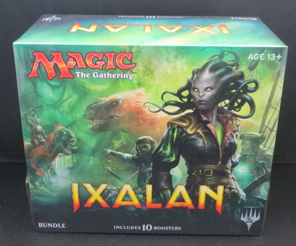 New Sealed Magic the Gathering Ixalan Bundle (10 Booster Packs, Dice ...