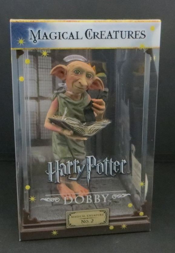 New Magical Creature Harry Potter Dobby 6" Tall In Display Case