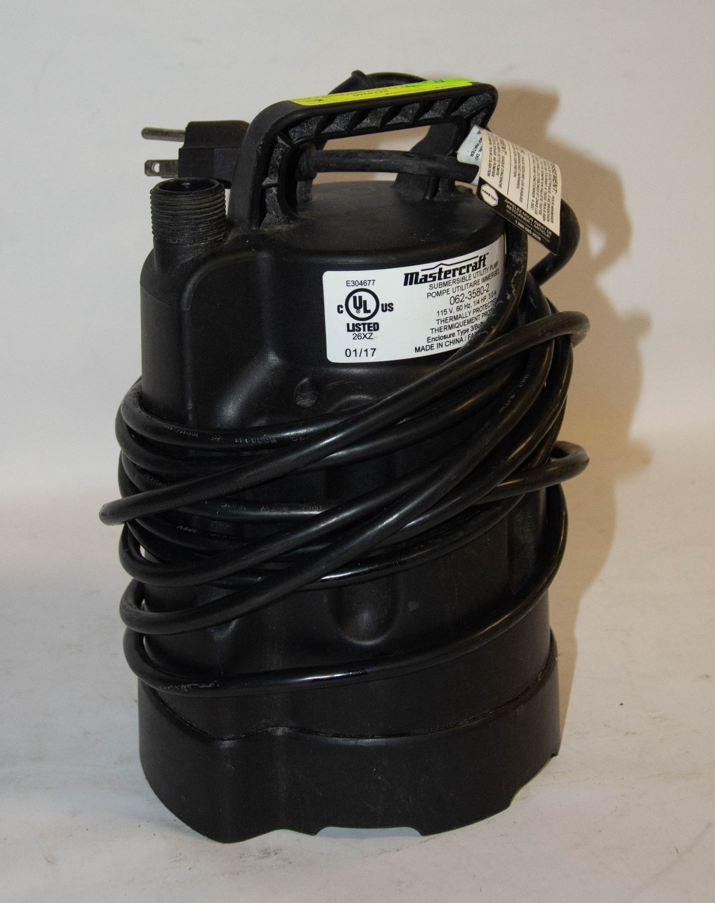 MASTERCRAFT SUBMERSIBLE PUMP