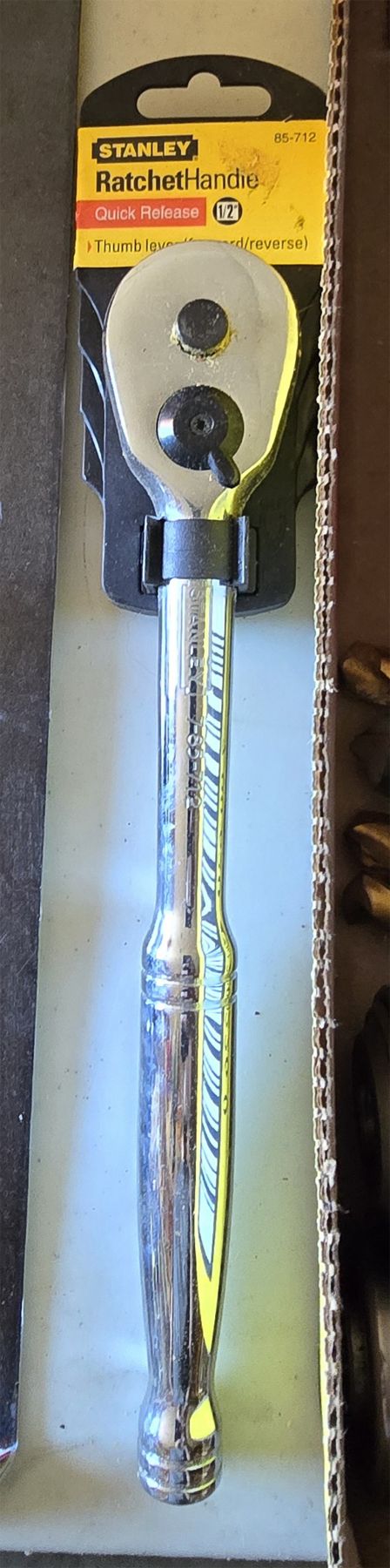 NEW STANLEY RATCHET HANDLE