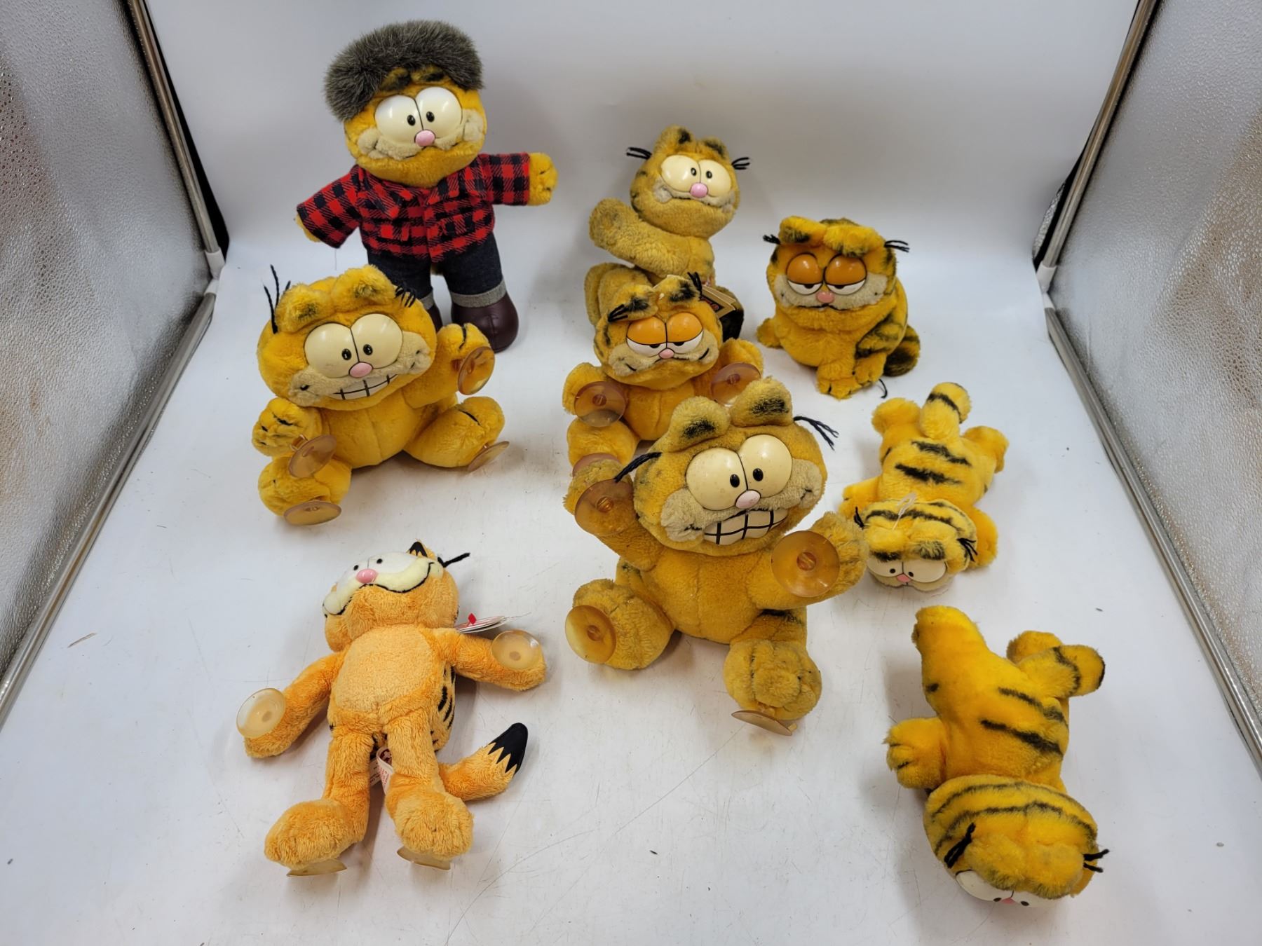 Vintage Garfield Plush Lot