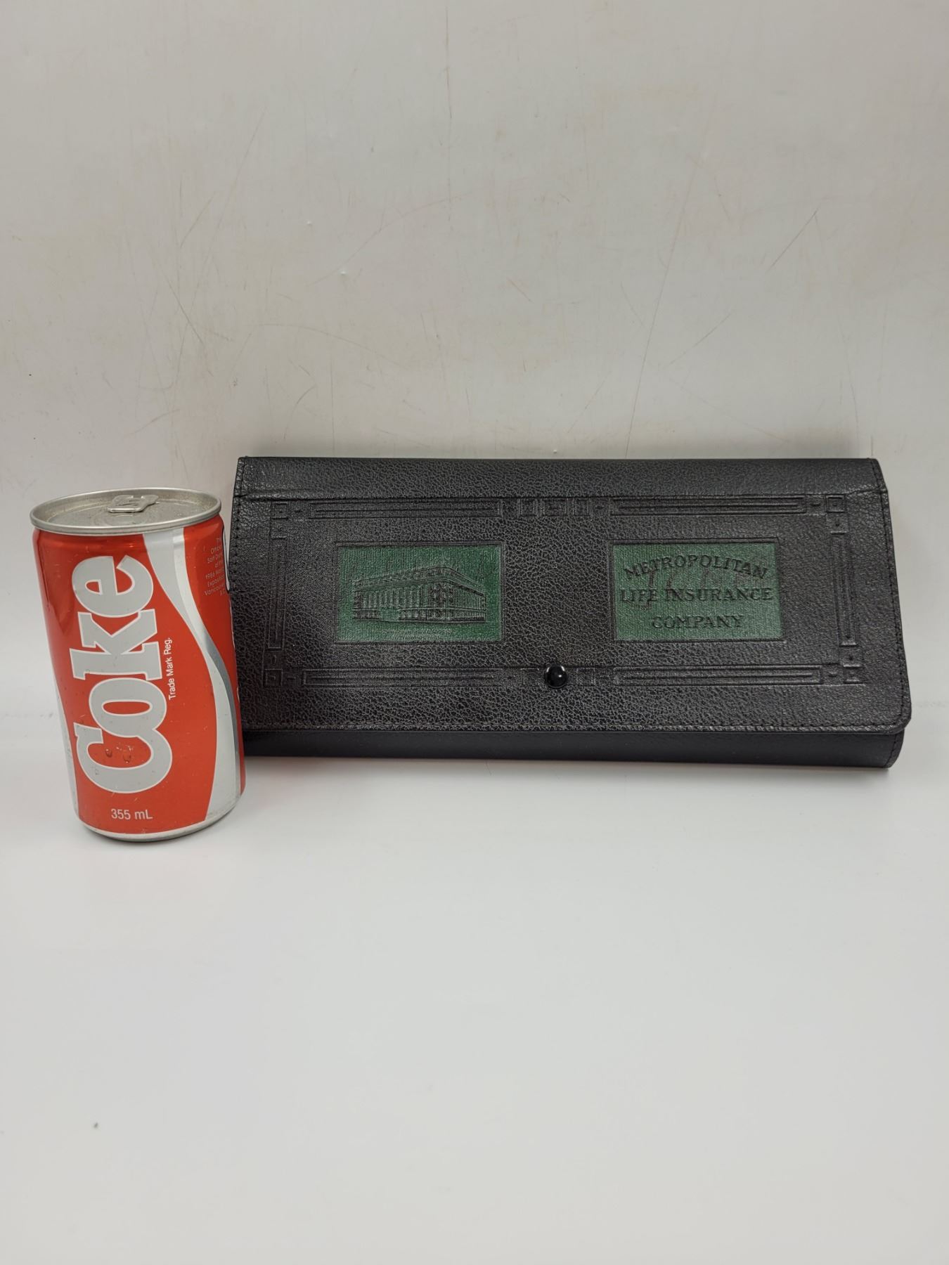 Vintage Life Insurance Documents Folder