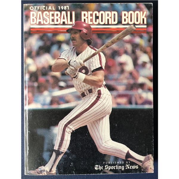1981 SPORTING NEWS MLB RECORD BOOK