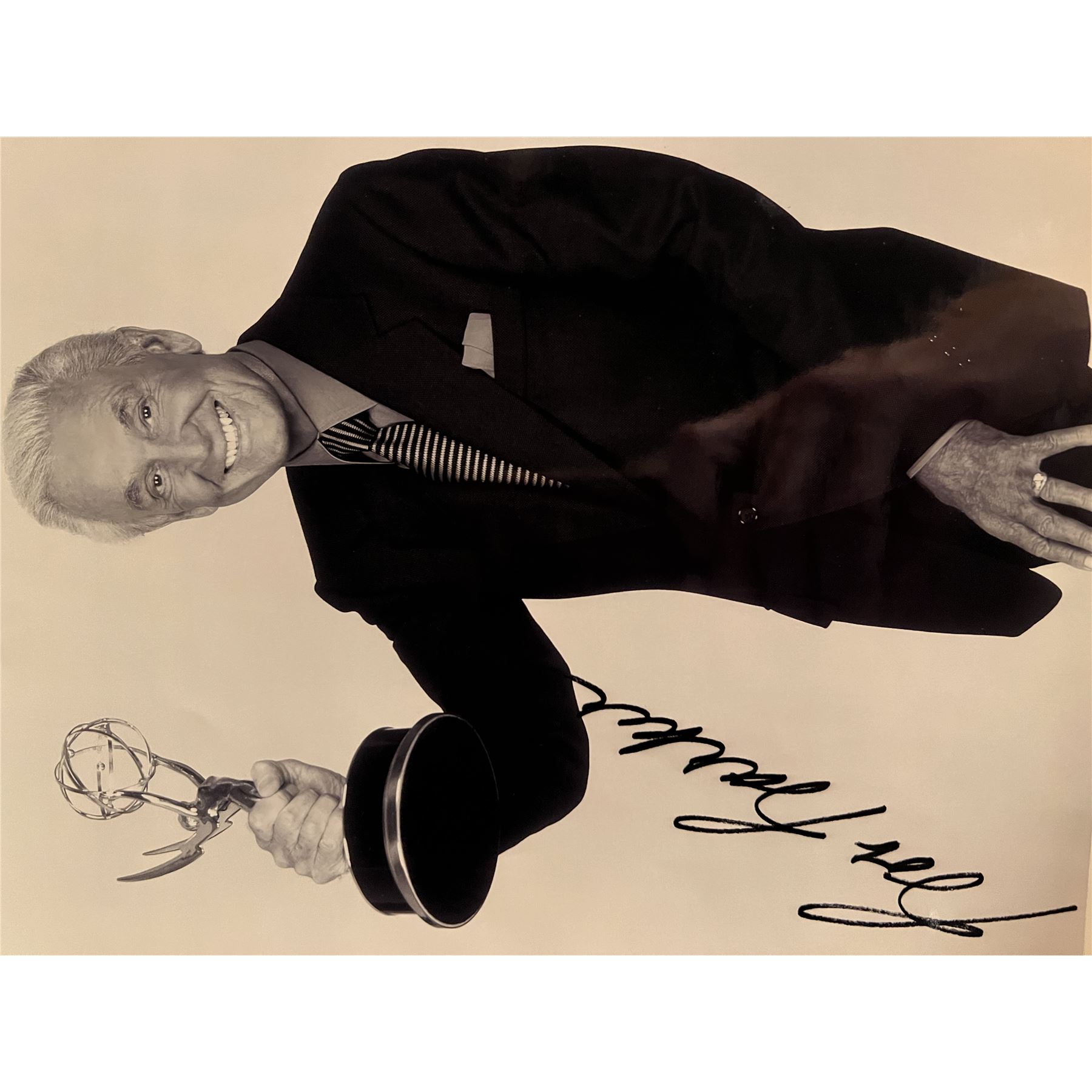 Bob Barker facsimile signed photo. 8x10 inches