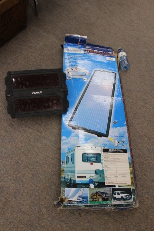 Sunforce 15 watt solar panel, Noma solar panel