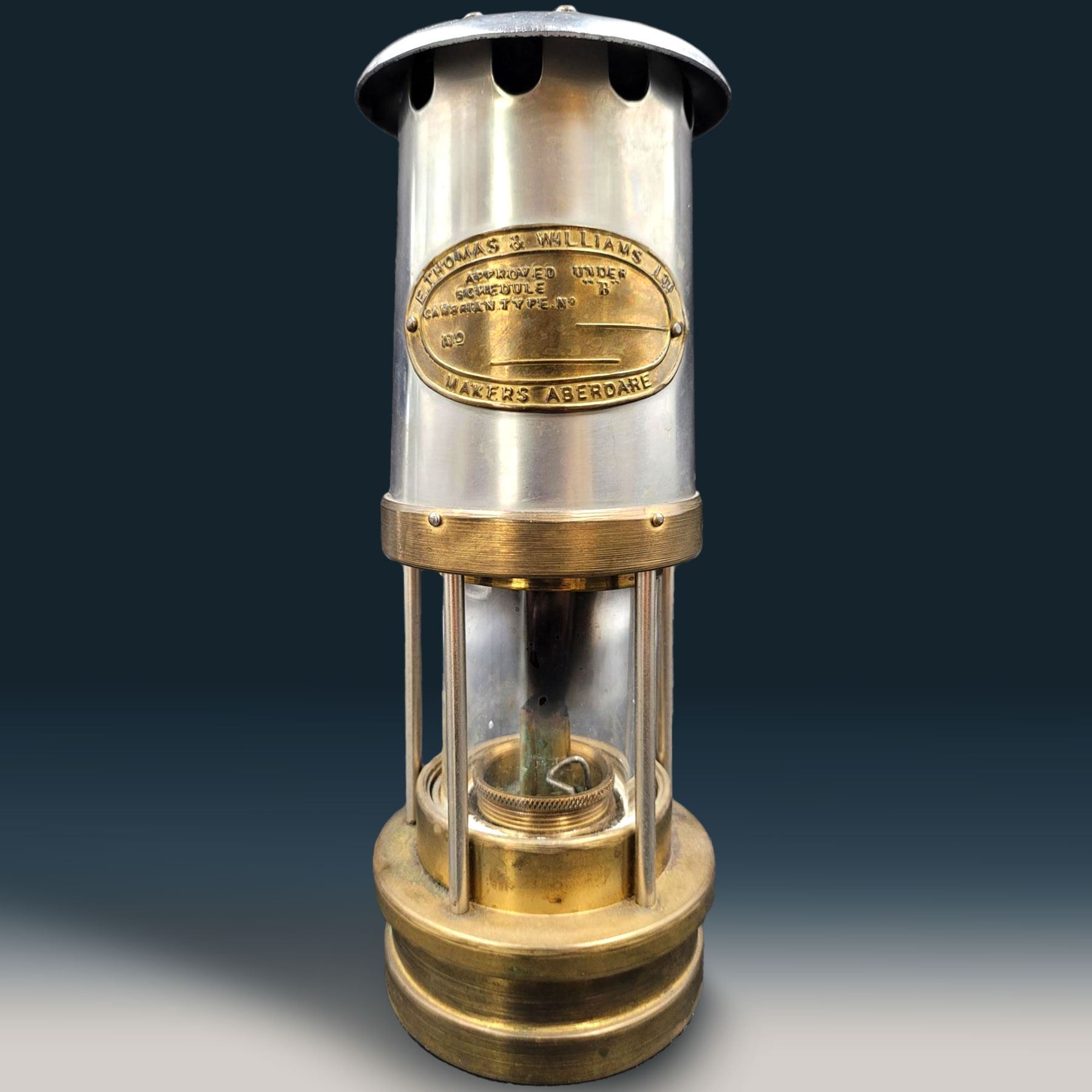 Vintage Thomas And William Miners Lantern
