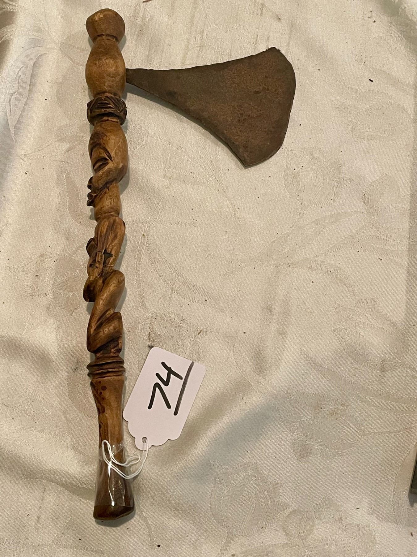 African Effigy Axe