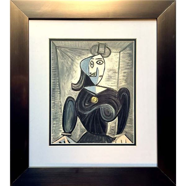 Pablo Picasso Color Plate Lithograph from 1968 Luxor