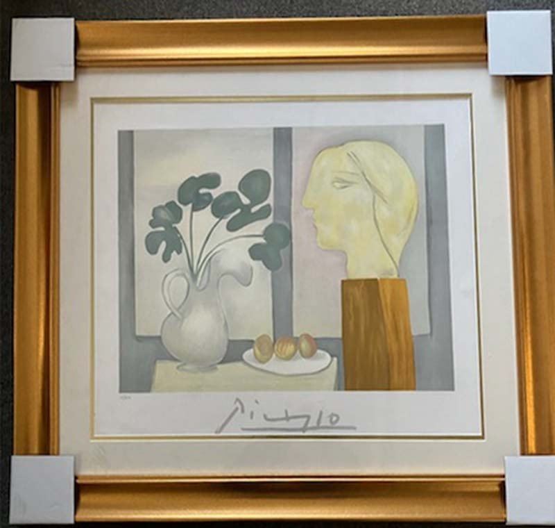 Pablo Picasso Limited Edition Lithograph hand signed and numbered by ...