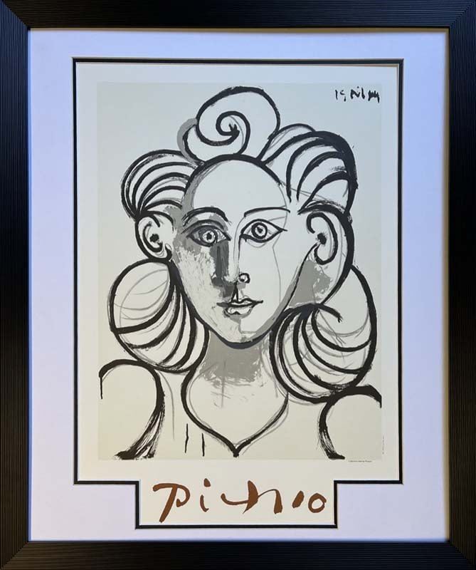 Pablo Picasso Lithograph Marina Picasso Collection Luxor