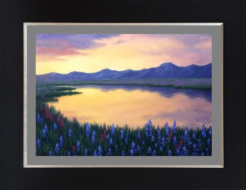 Robert Copple hand embellished on canvas Luxor