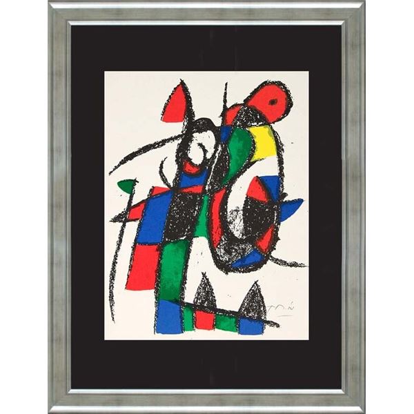 Joan Miro Original Lithograph Hand Signed Luxor