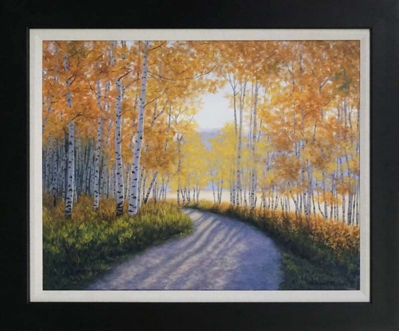 Limited Edition original mixed media on canvas by Robert Copple Luxor