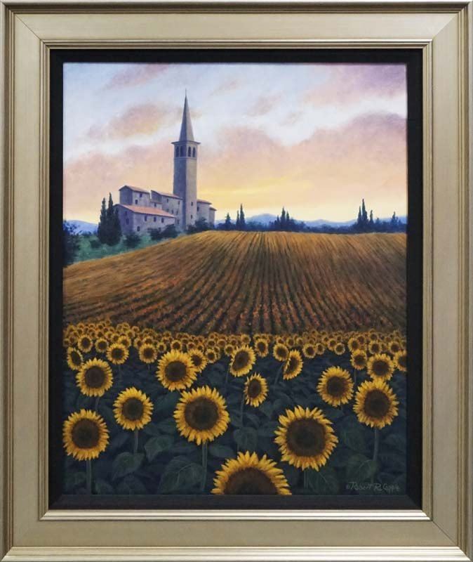 Robert Copple Hand Embellished on canvas Luxor