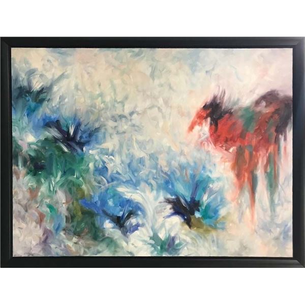 Robert Copple original on canvas Luxor