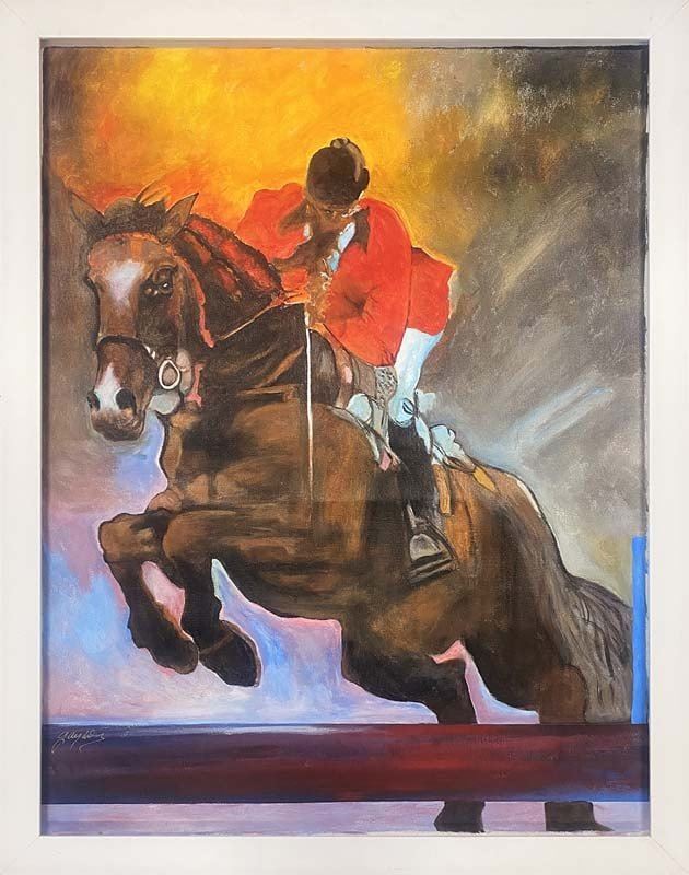Original on canvas by Gaylord Soli Luxor