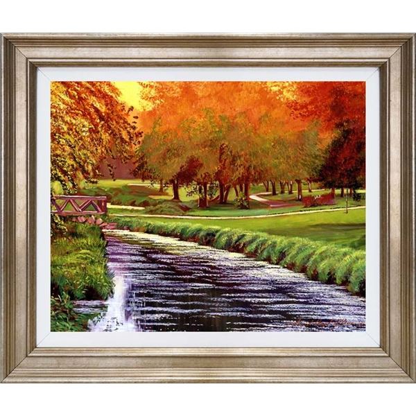 Twilight Golf Hand Embellished Canvas David Lloyd Glover Luxor